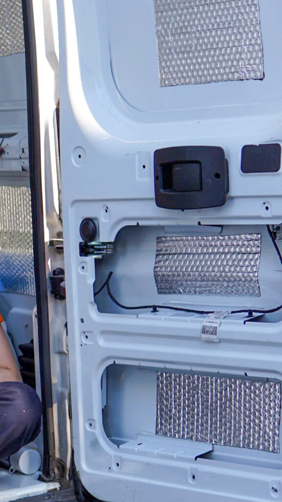 Soundproofing Your Van (applying sound deadening). - This Pair Go There